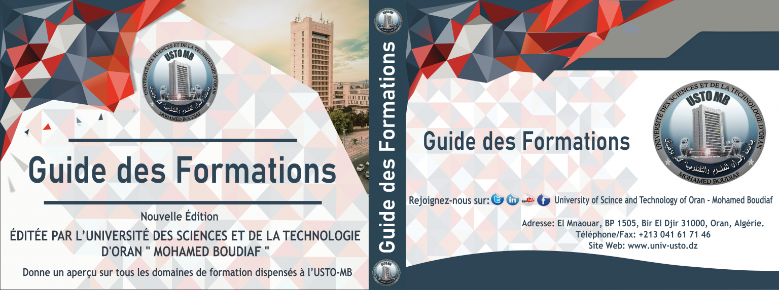 جامعة وهران للعلوم و التكنولوجيا محمد بوضياف – Université des Sciences ...