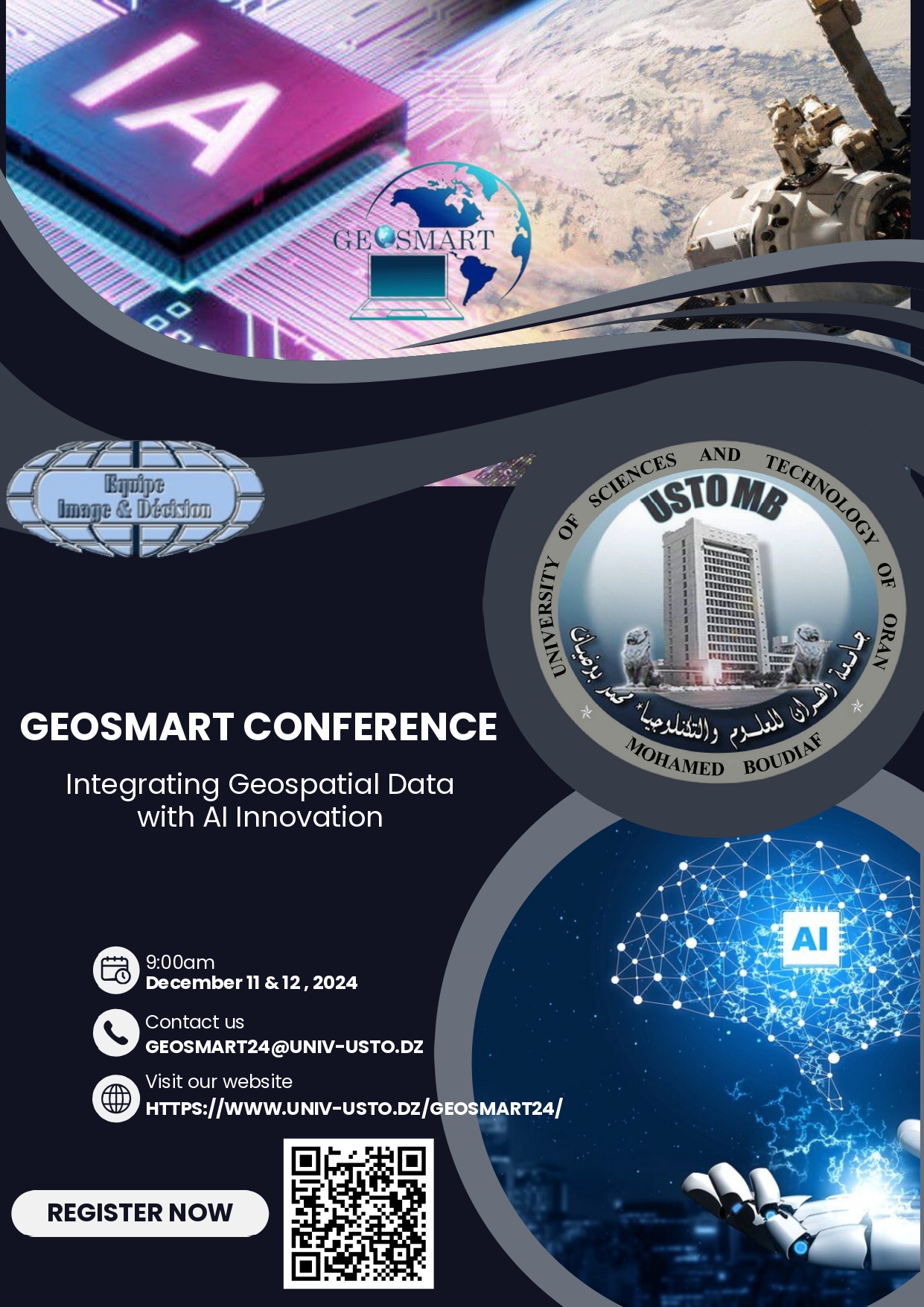 GEOSMART24 – جامعة وهران للعلوم و التكنولوجيا محمد بوضياف